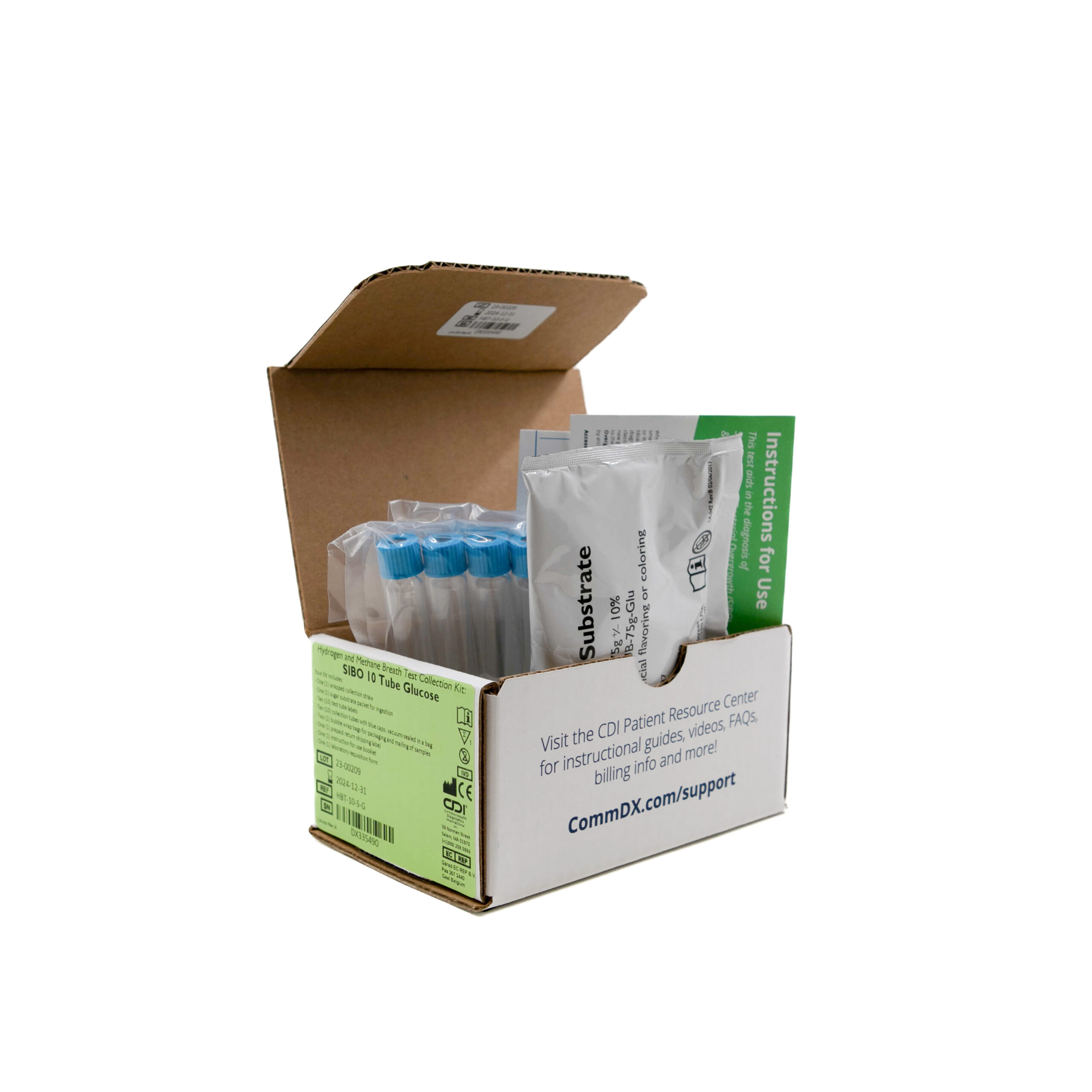 Patient Breath Test Order Form | Commonwealth Diagnostics International